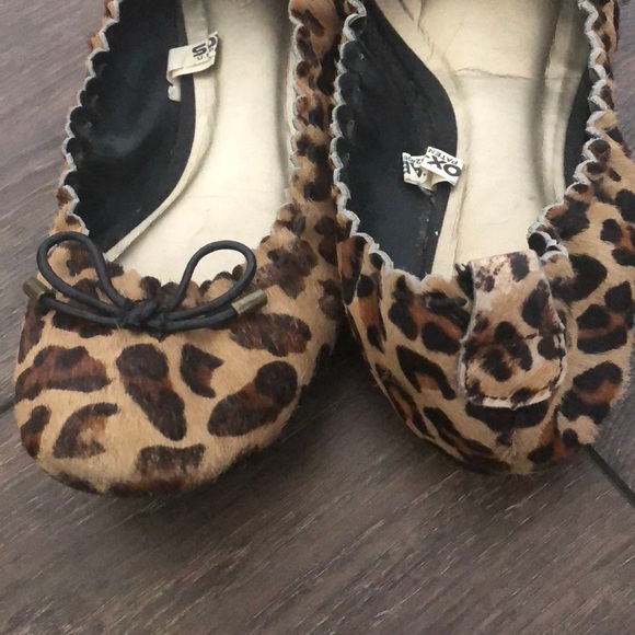 Merona | Shoes | Merona Leopard Flats | Poshmark